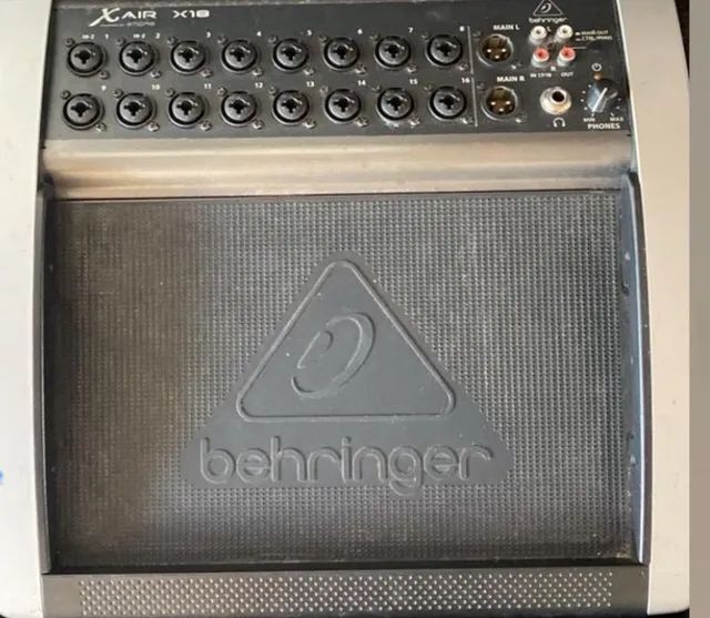"mesa behringer x18" no Brasil