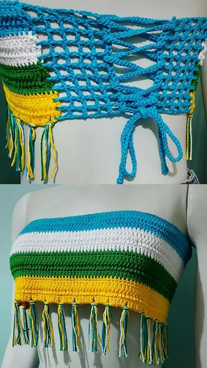 Top de crochê para o Carnaval - Roupas - Bangu, Rio de Janeiro ...