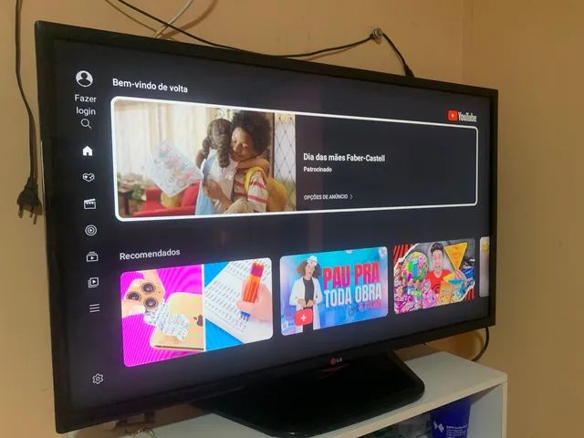 "tv lg de 40 polegadas" no Brasil