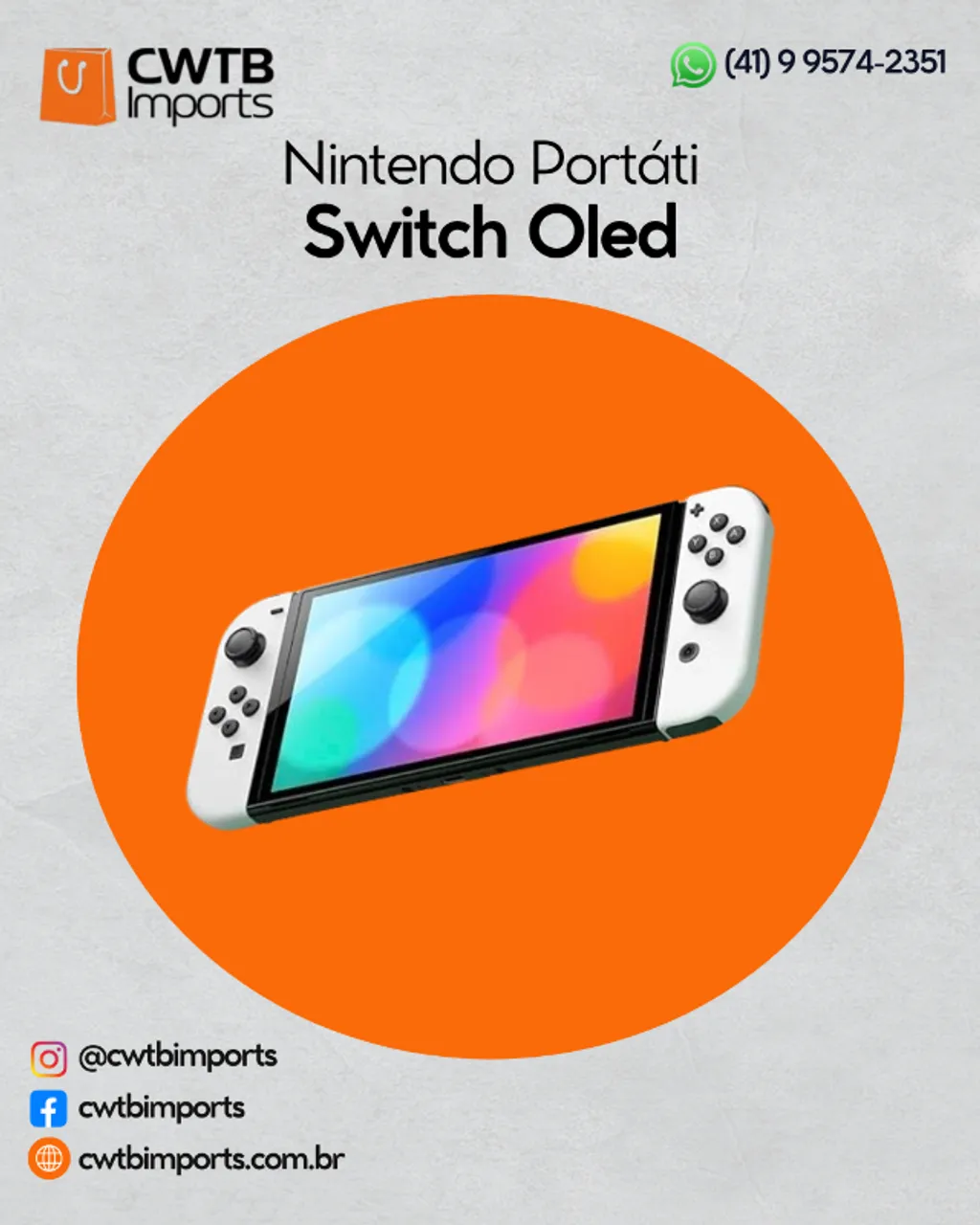 "nintendo switch portatil" - Consoles de Vídeo Game no Brasil