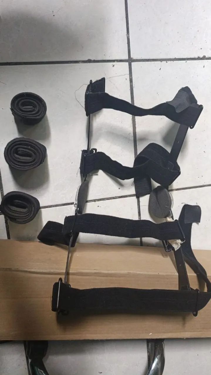 IMOBILIZADOR ESTABILIZADOR ARTICULADO REGULADOR PARA PERNA, COXA E ...