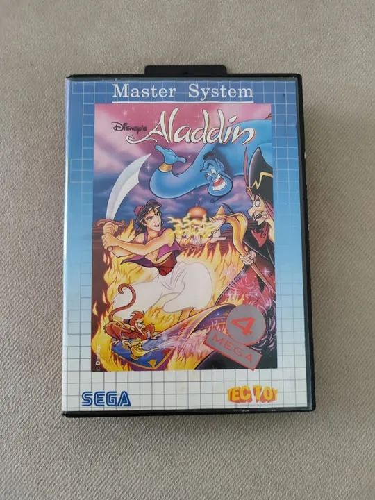 Aladdin, Master System, completo - Jogos de Vídeo Game - Kobrasol, São ...