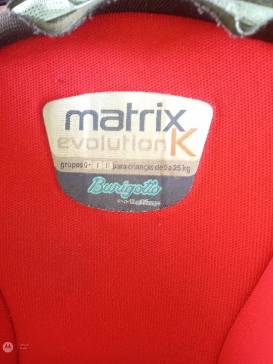 Cadeirinha de bebê Matrix Evolution K Burigotto - Maternidade e Cuidados com o Bebê - São ...
