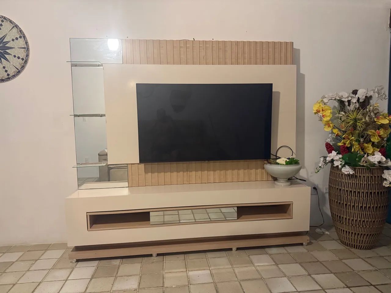 Painel e rack em mdf - Racks e Painéis - Estados, João Pessoa ...