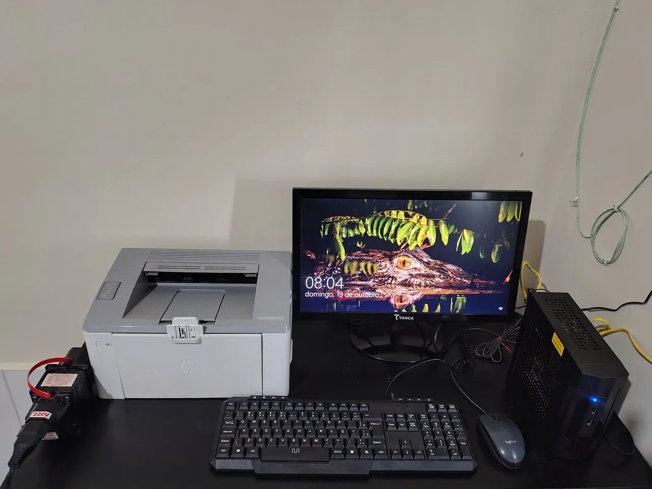 Kit Completo Informática (CPU Elgin+Monitor Led Tanca+Impressora HP ...