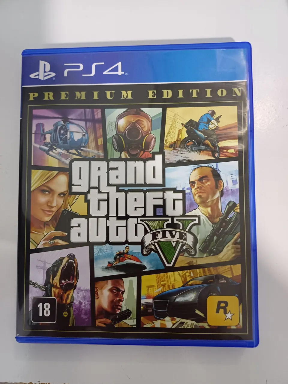 "gta v premium edition" no Brasil
