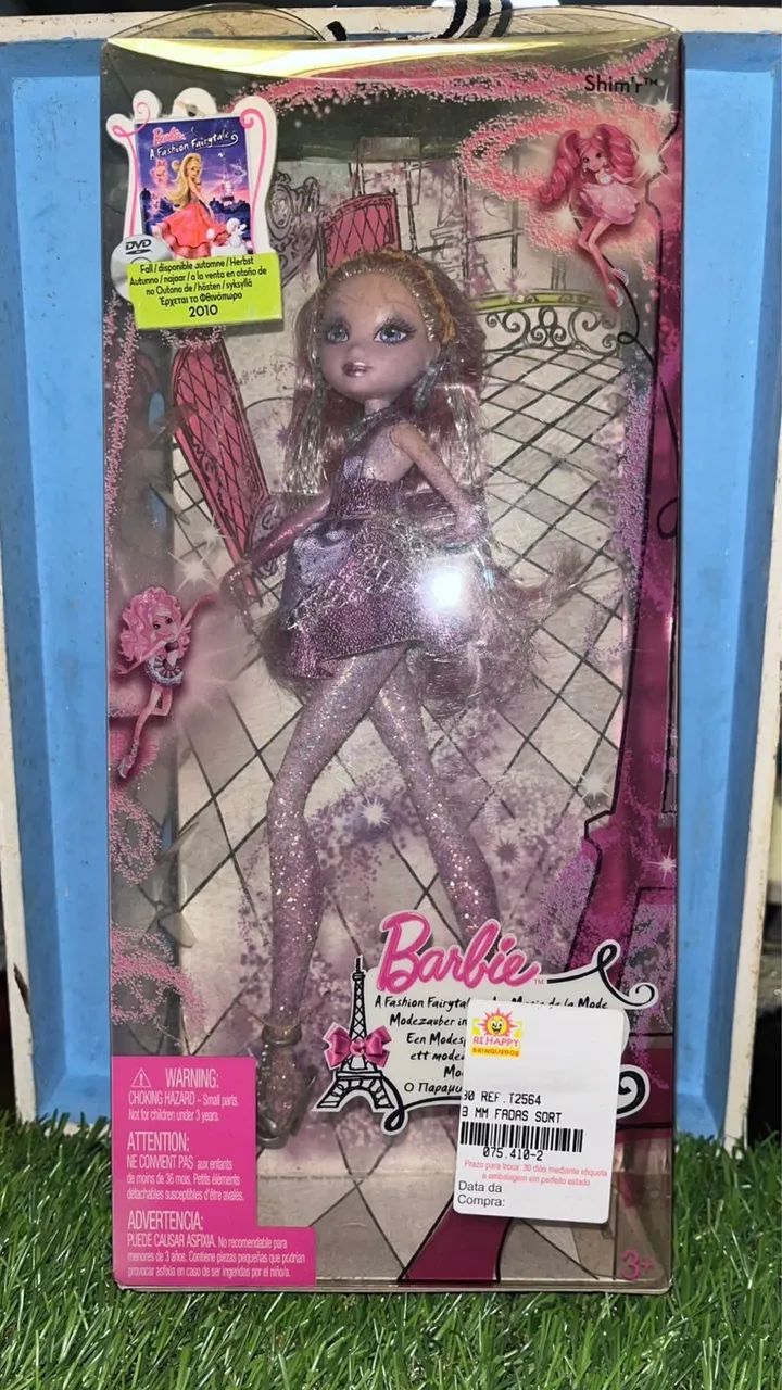 Barbie Fada Flairies Shim'R Doll - na Caixa LACRADA Barbie Moda e Magia ...