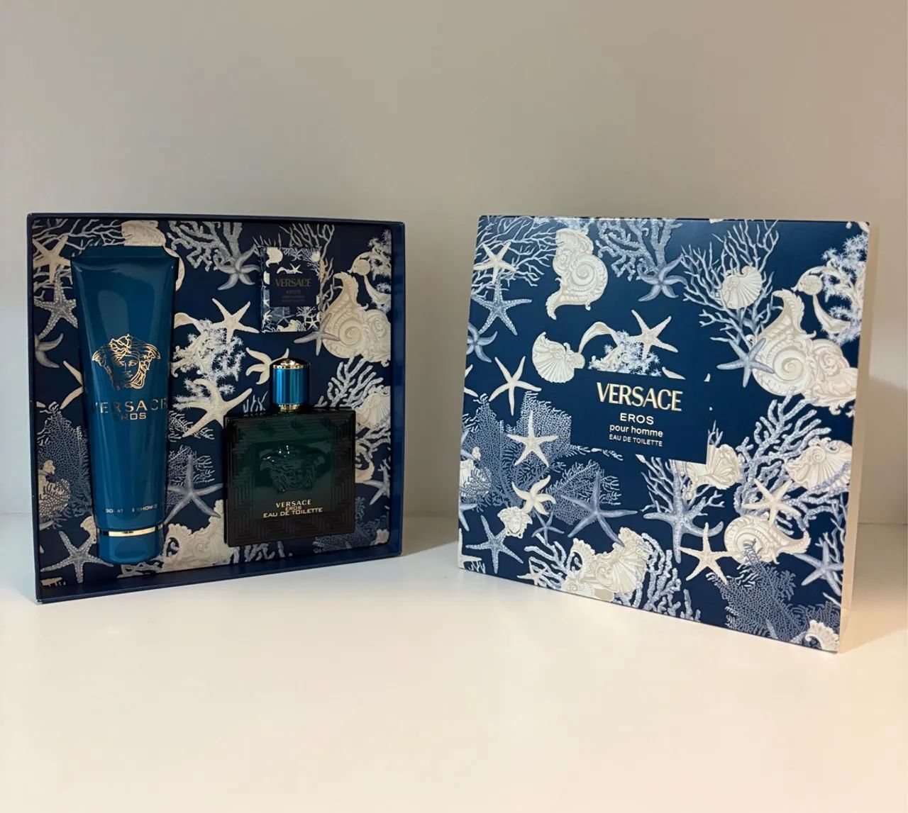 Kit Versace Pour Homme - Eau de Toilette + Shower Gel + Travel - 100ml ...