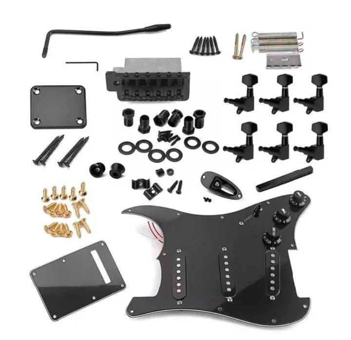 Kit completo com captadores, ponte tarraxas StratoCaster. Só vendo pra ...
