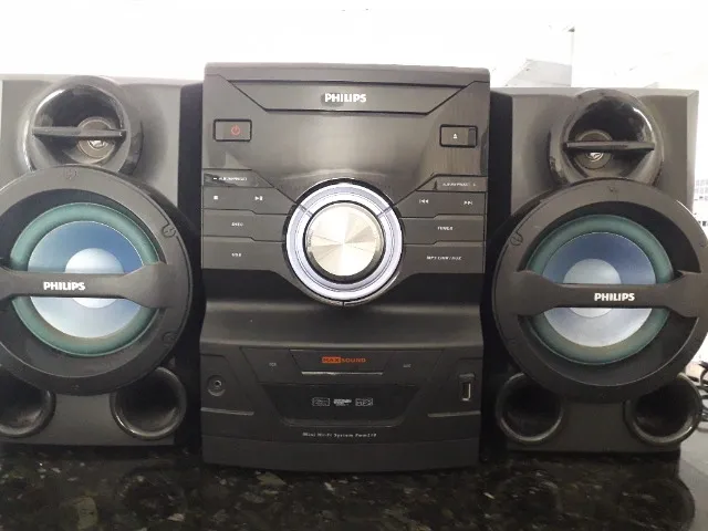 "mini system hi fi philips" - Aparelhos de Som no Brasil