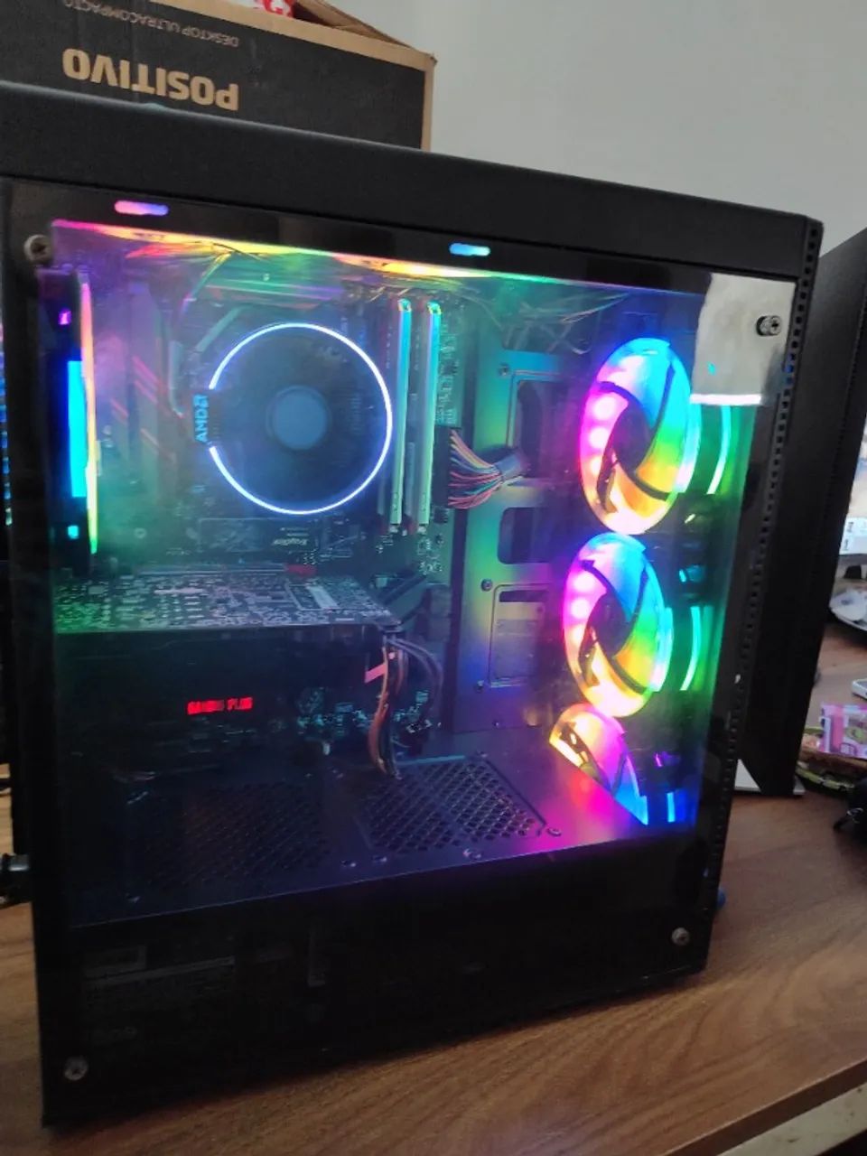 ? PC Gamer Ryzen 5 / GTX 1650 / 32GB RAM - RGB, Potente e Pronto pra ...