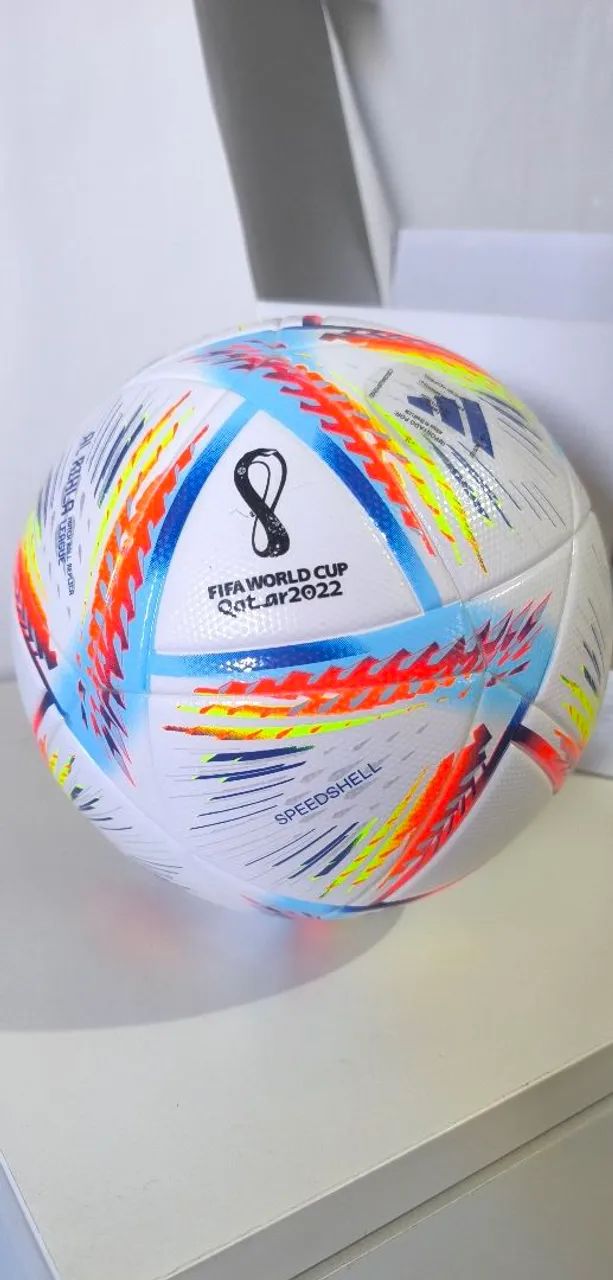 Bola de Futebol Adidas Al Rihla Copa do Mundo Catar 2022 - Esportes de ...
