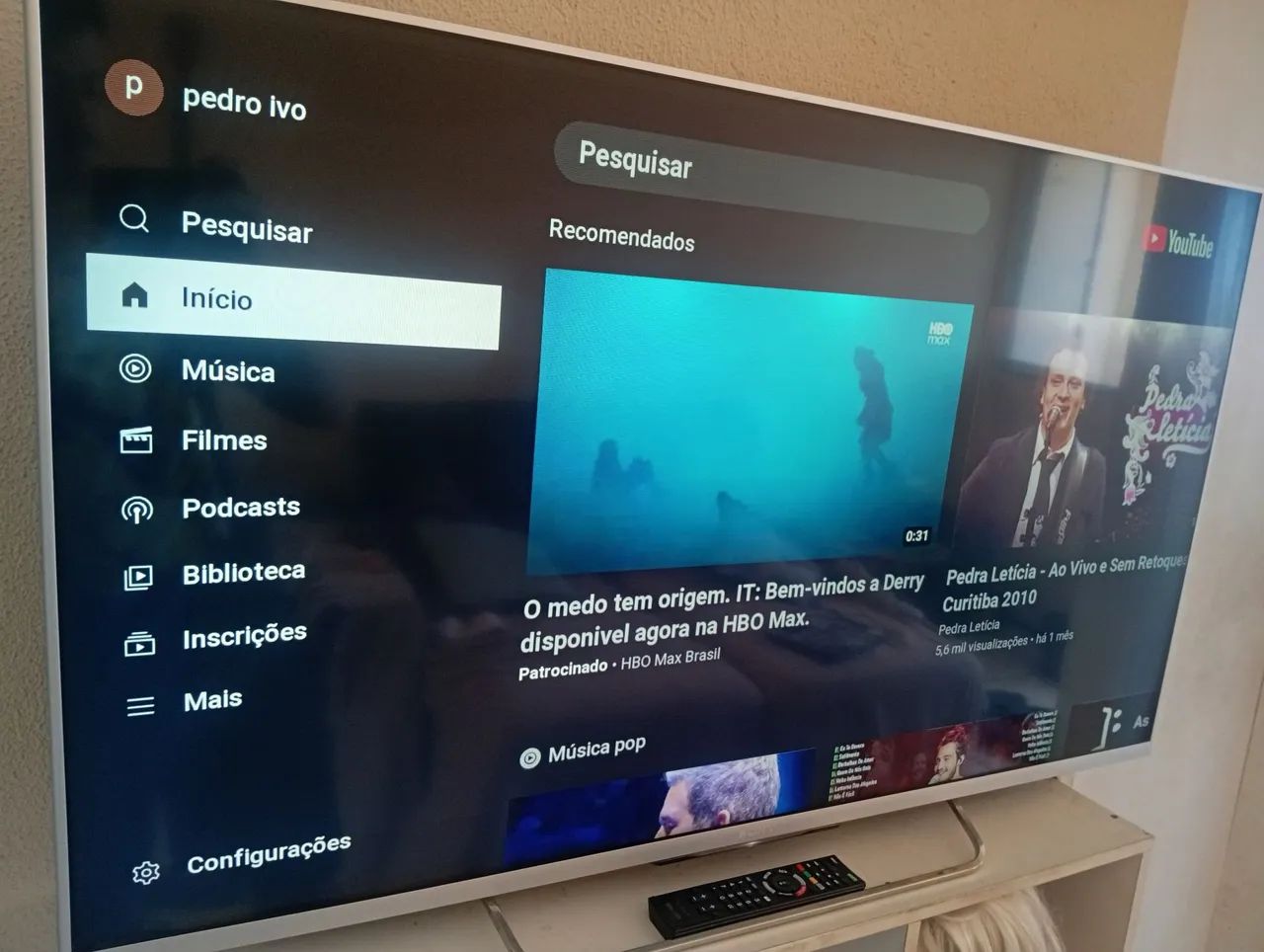 SMART TV 50 POLEGADAS (GIGANTE e FININHA) SONY COM WI-FI E APPS - TVs ...