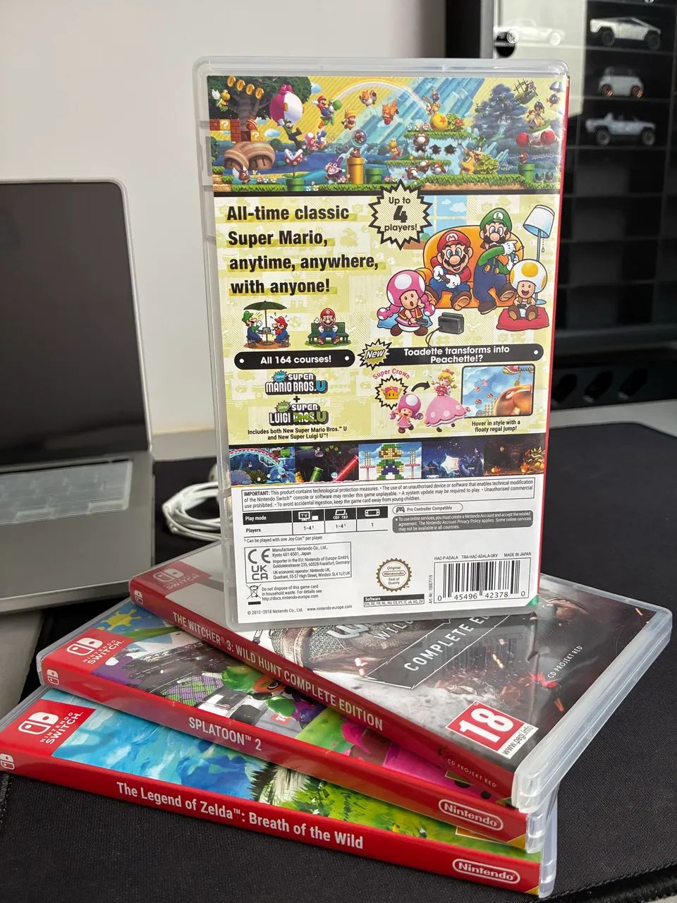 New Super Mario Bros U Deluxe - Nintendo Switch - Jogos de Vídeo Game ...