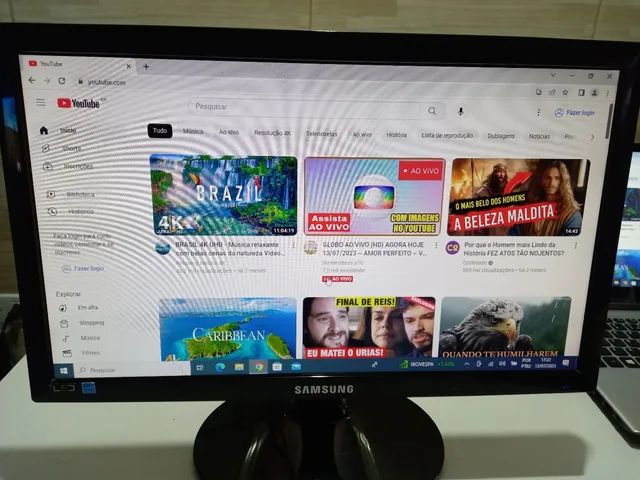 "monitor samsung 19 polegadas led" no Brasil