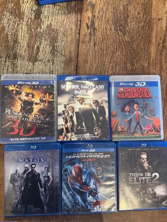 Blu-Ray Diversos 6 Filmes - DVD, Blu-Ray e Vídeo Cassete - Vila Bastos ...