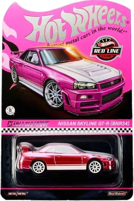 Hot Wheels RLC - Nissan Skyline R34 Pink - Hobbies e coleções - Canhema ...