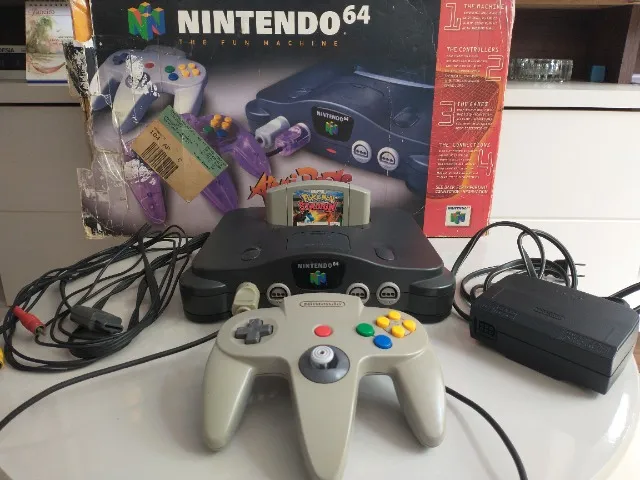"nintendo 64 completo" - Consoles de Vídeo Game no Brasil