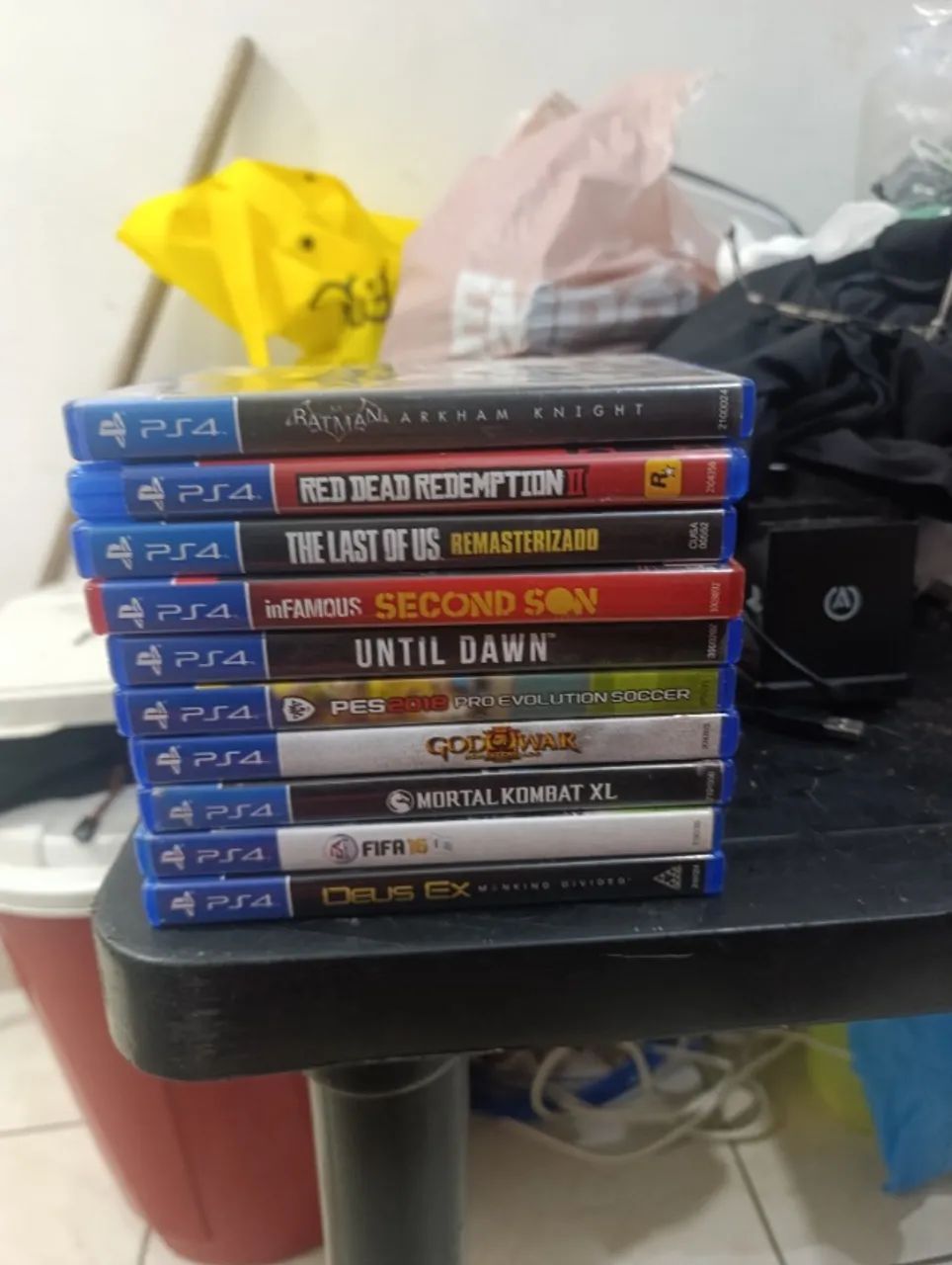 Lote 10 jogos PS4 / Ps5 - Ac cartão e Olx pay (temos outros lotes e ...