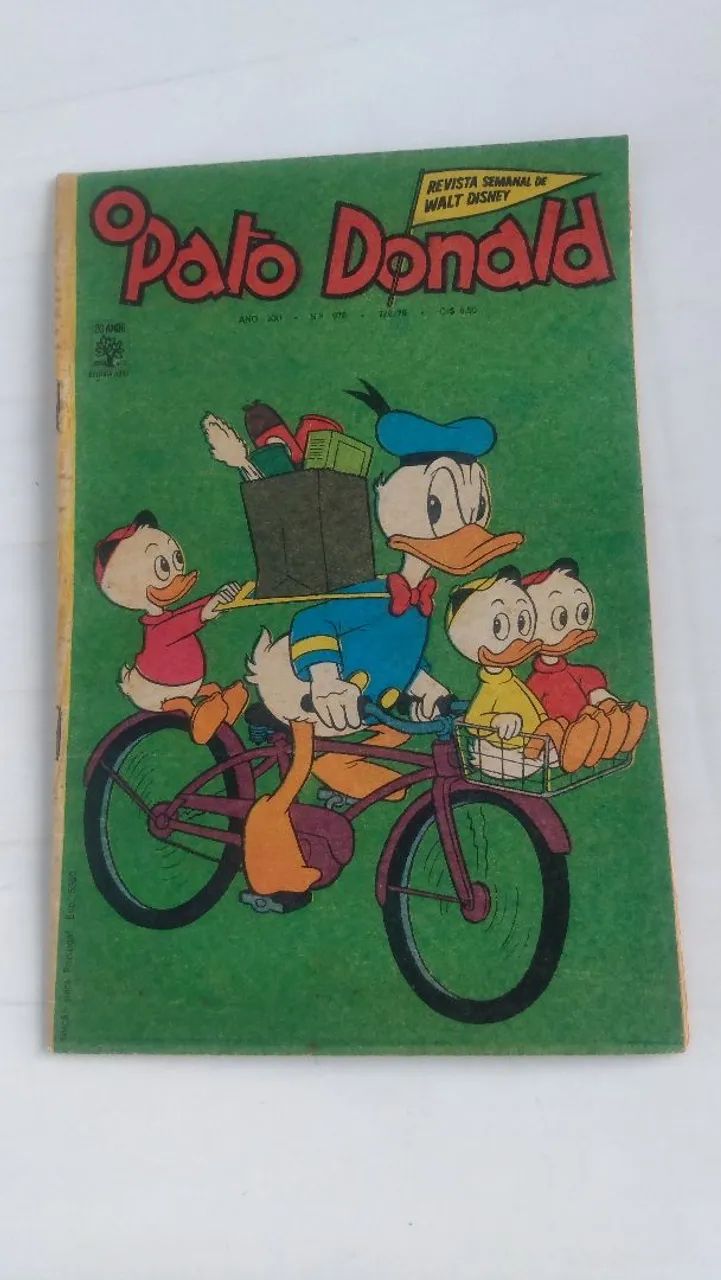 Gibi antigo Pato Donald número 978 de 1970. - Livros e revistas ...