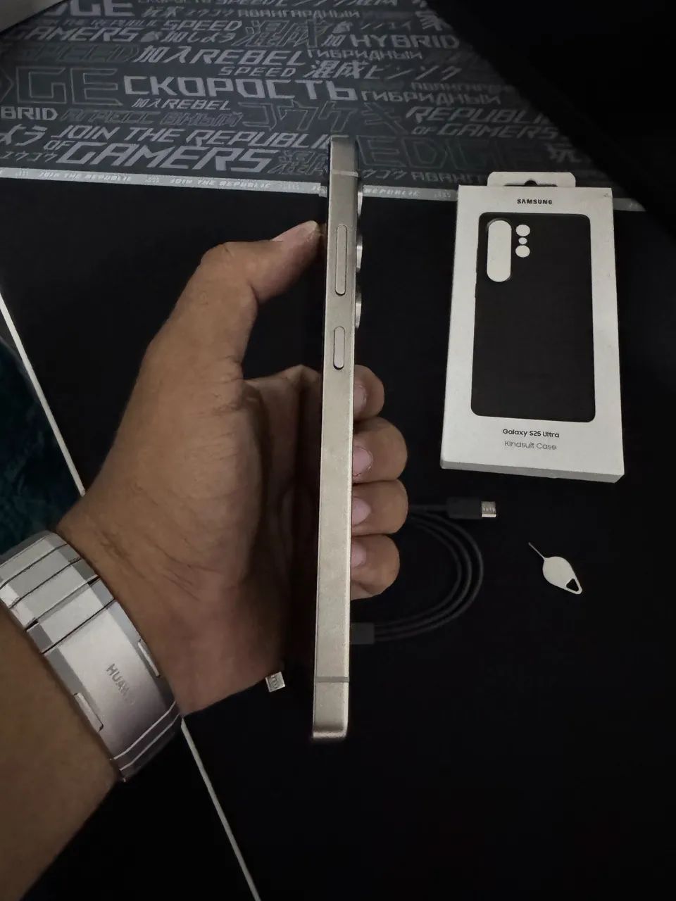 Galaxy S25 Ultra 1TB Titanium Black - Novo - Troco 17 Pro Max ...