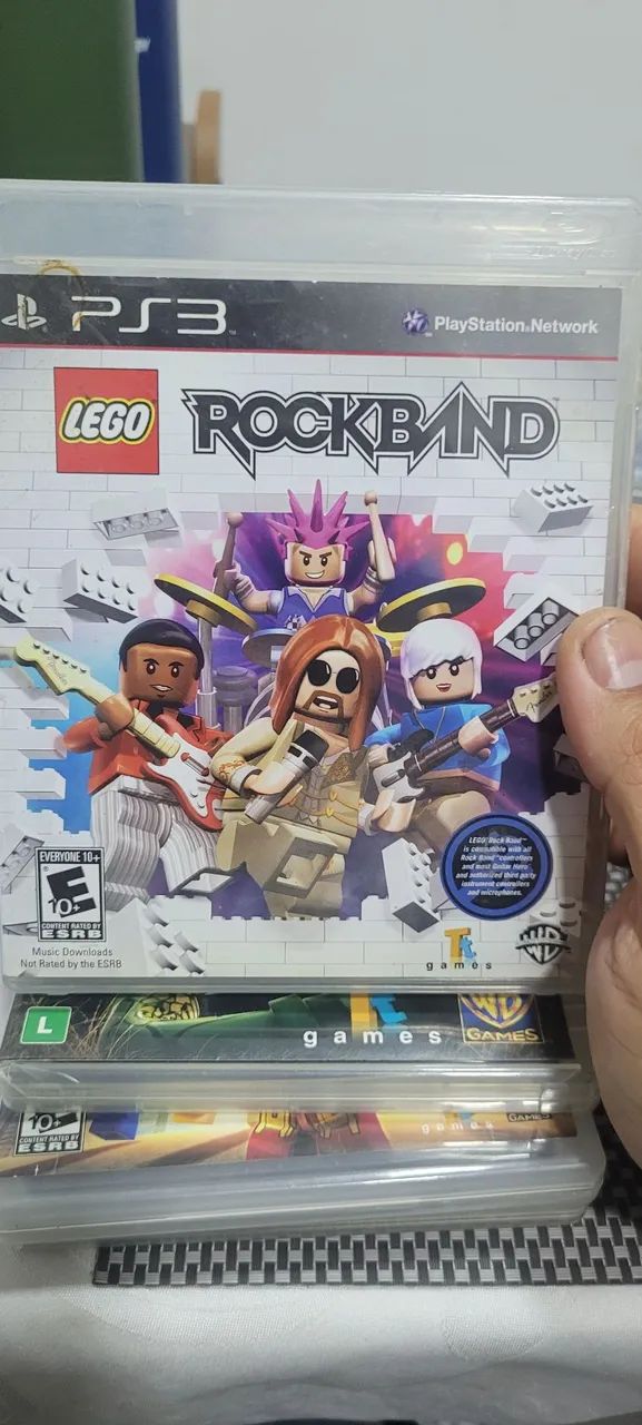 Combo Jogos LEGO PS3 - Jurassic World + Harry Potter + Marvel + Rock ...