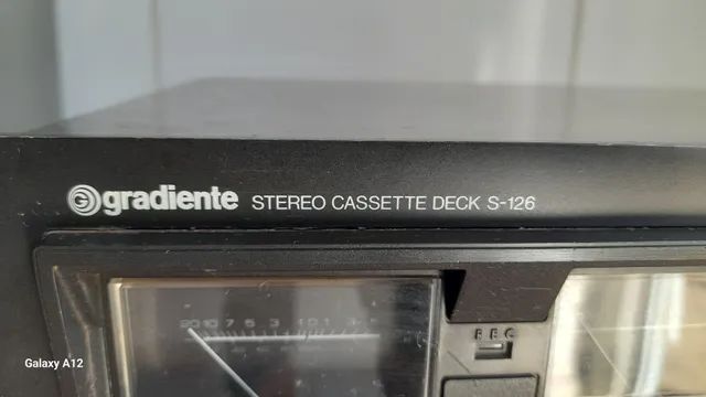 "cassette deck" no Brasil
