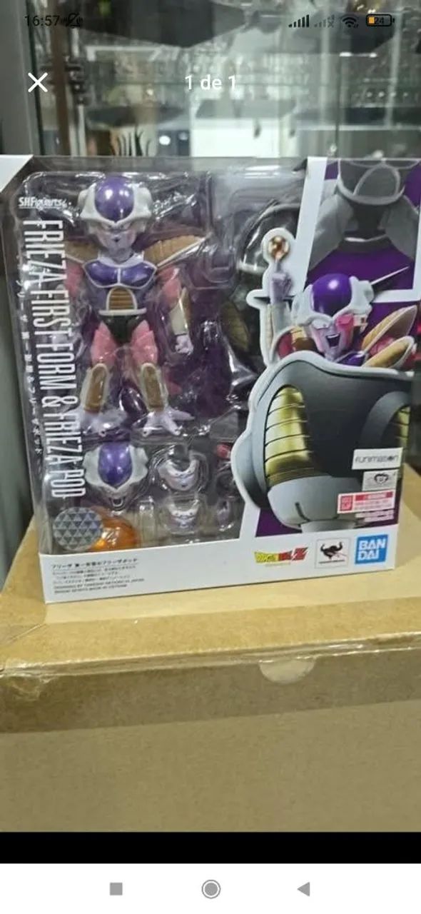Action Figure Frieza First Form & Pod - Bandai - Hobbies e coleções ...