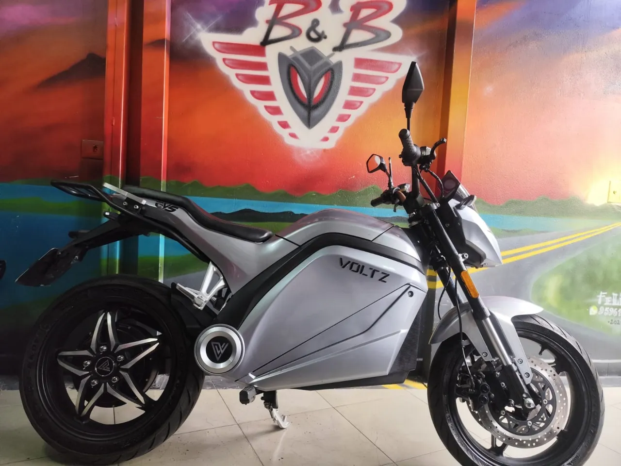 Motos VOLTZ EVS no Brasil