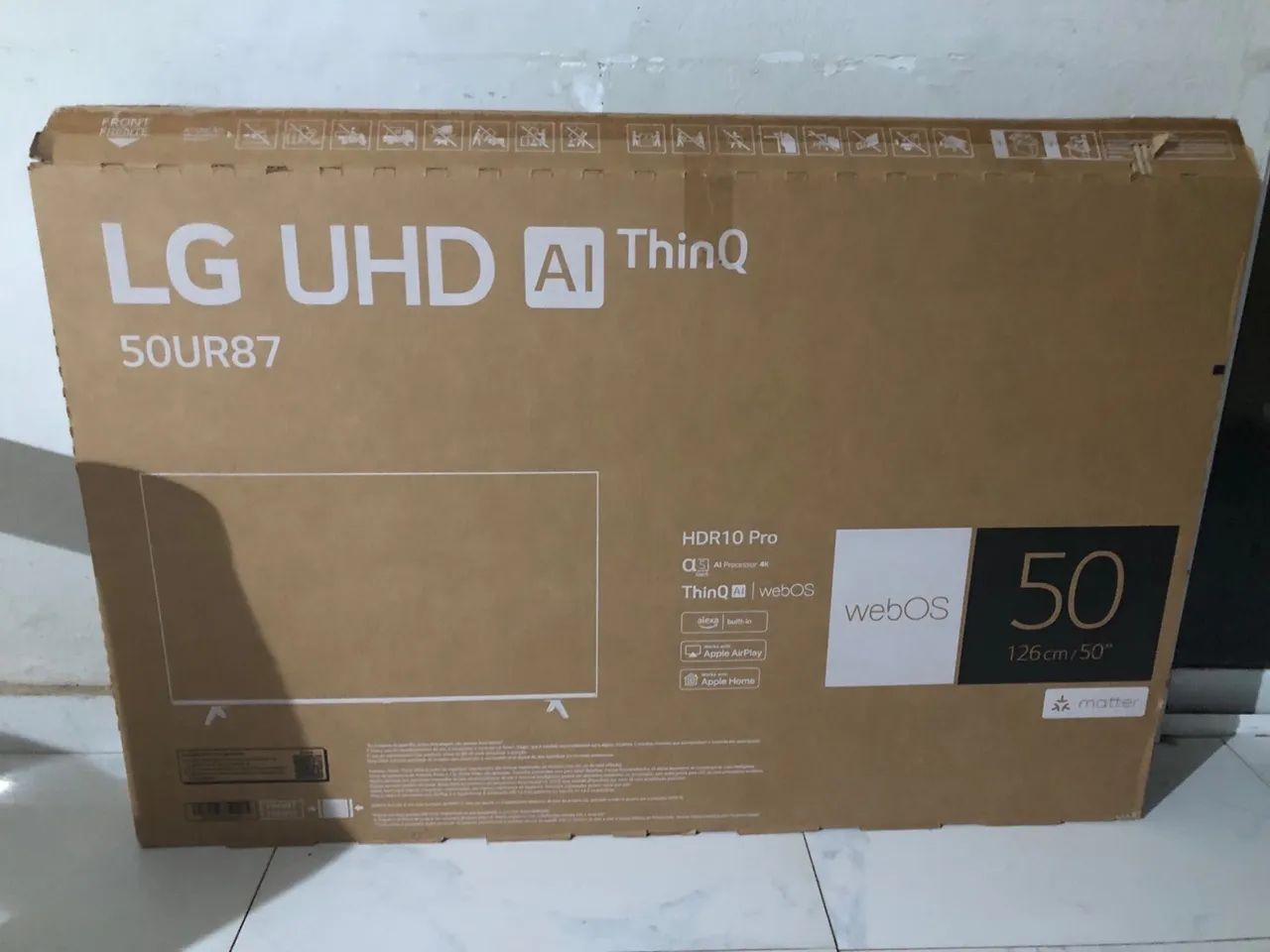 "tv lg 50 polegadas" no Brasil