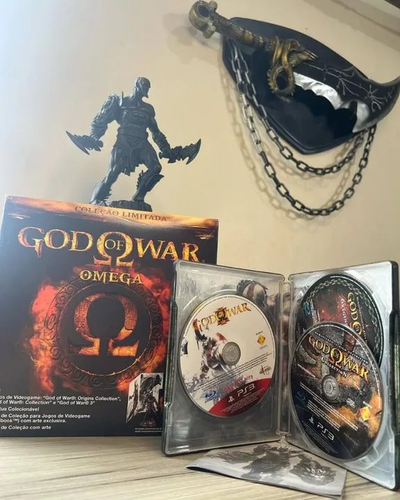 God of War Omega Collection Edição de Colecionador - PS3 - Hobbies e ...