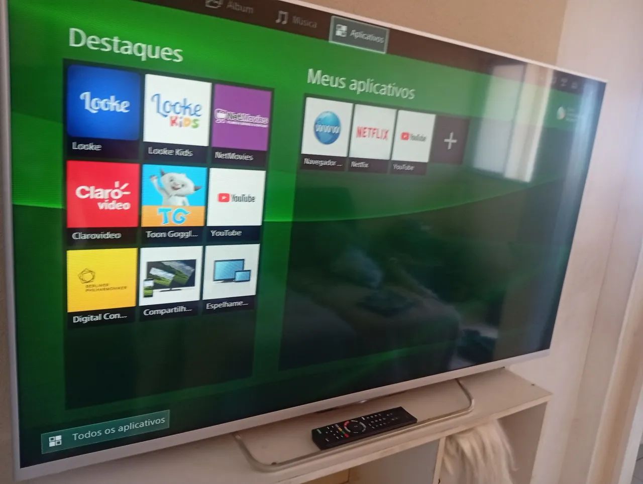 SMART TV 50 POLEGADAS (GIGANTE e FININHA) SONY COM WI-FI E APPS - TVs ...
