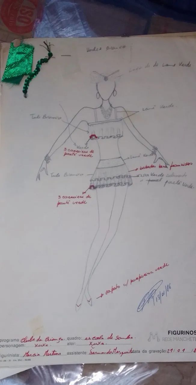 Model Sheets de Xuxa, Tv Manchete, 1984. - Hobbies e coleções - Coelho ...