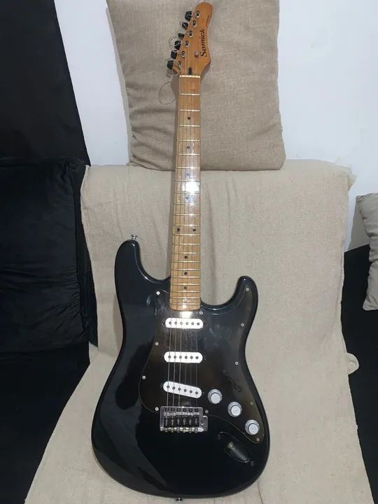 Guitarra Strato Samick e pedaleira G1Xon - Instrumentos musicais - Rio ...