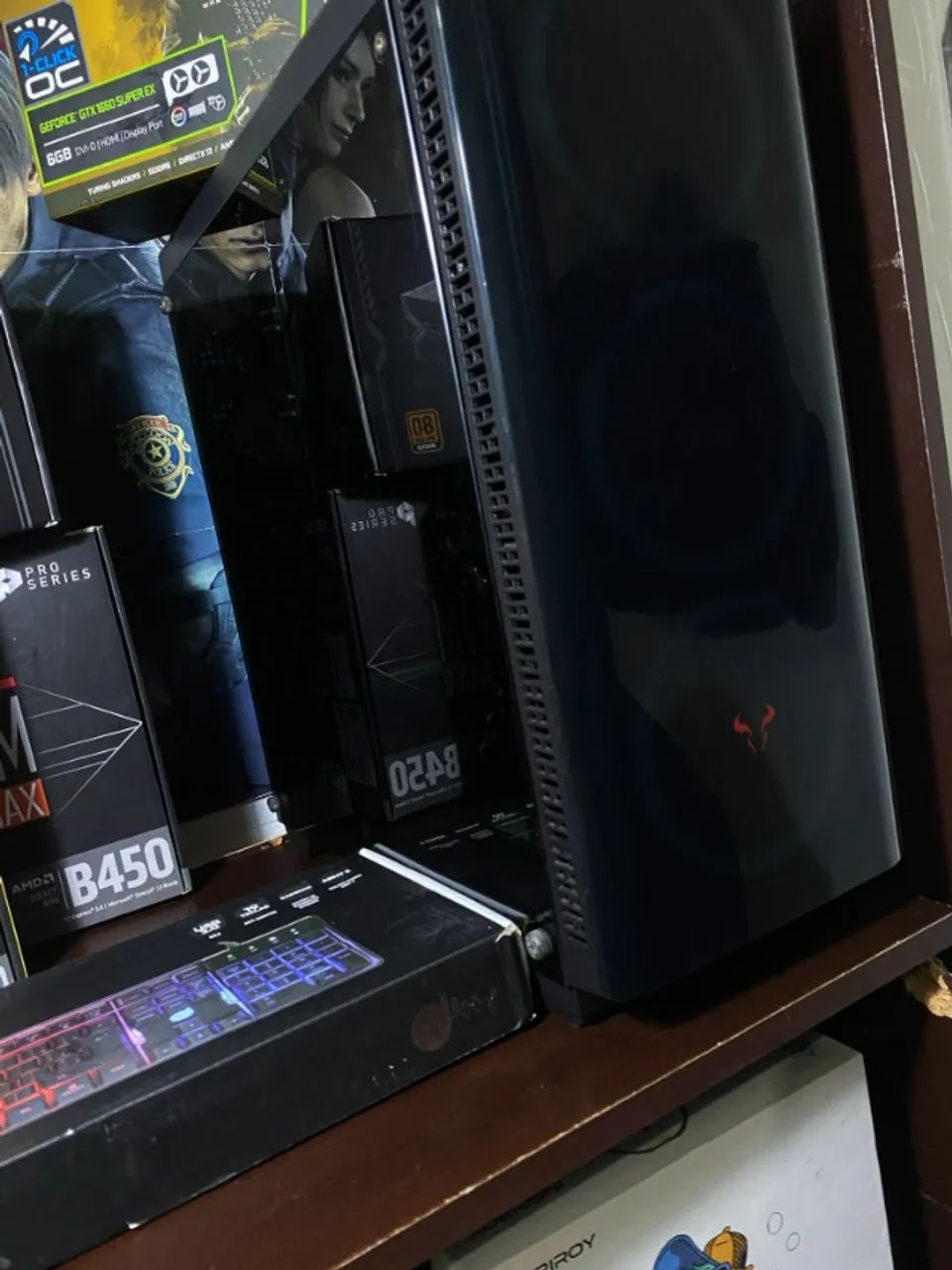 PC Gamer Ryzen 5 + B450M Completo! Só pegar e usar! - Computadores e ...