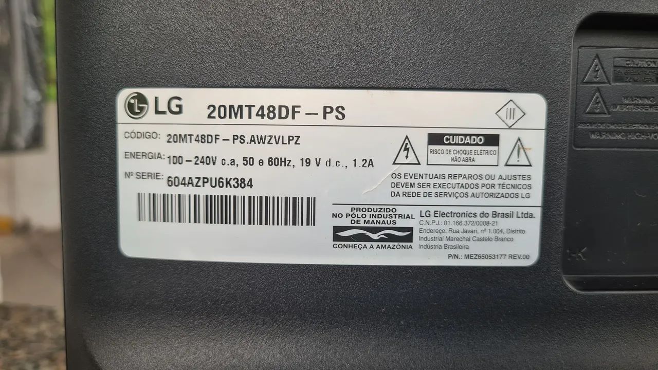 Tv LG com defeito - TVs - Bangu, Rio de Janeiro 1472871350 | OLX