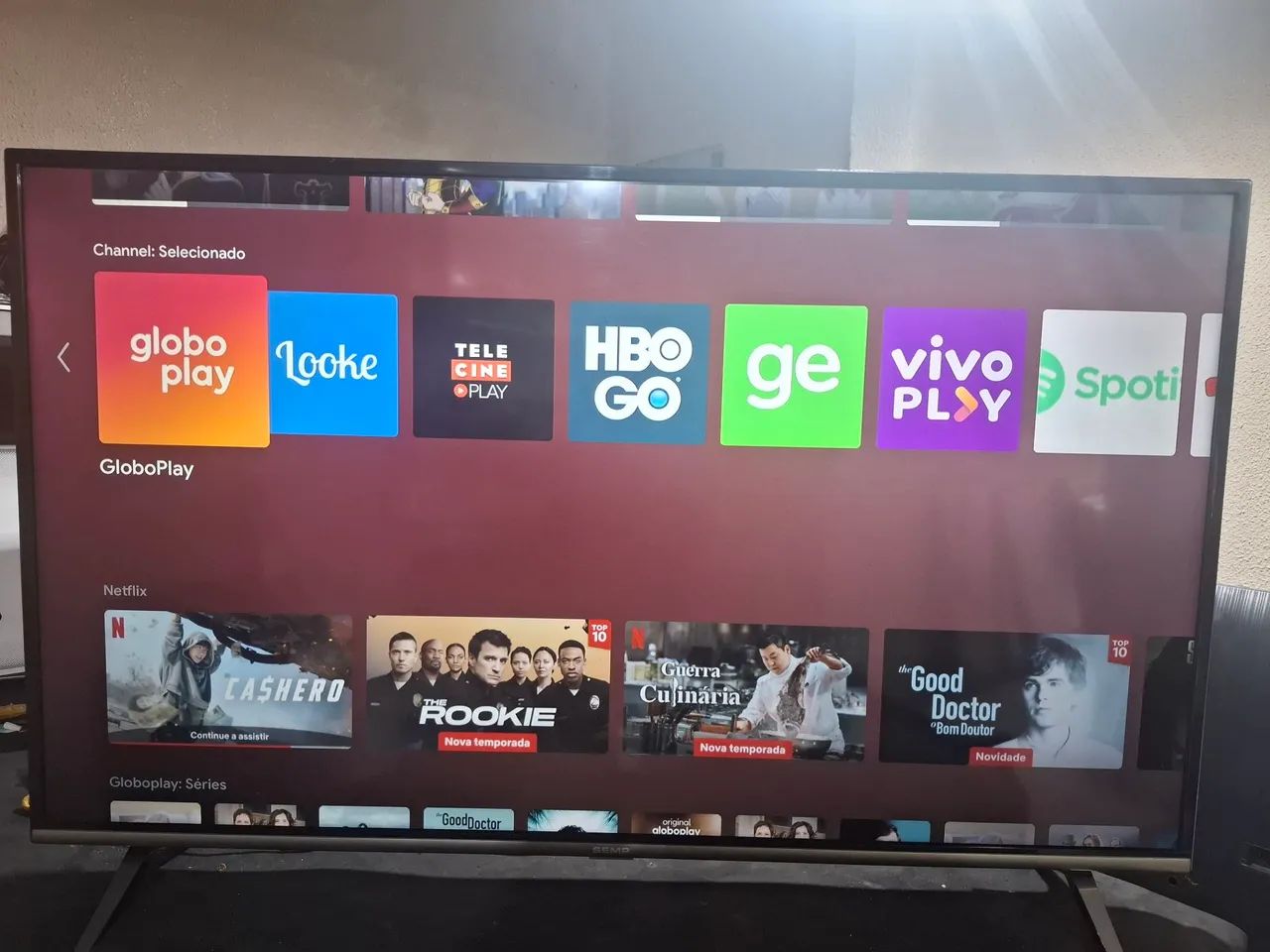 TV semp 50n4k - TVs - Trindade, São Gonçalo 1469177720 | OLX