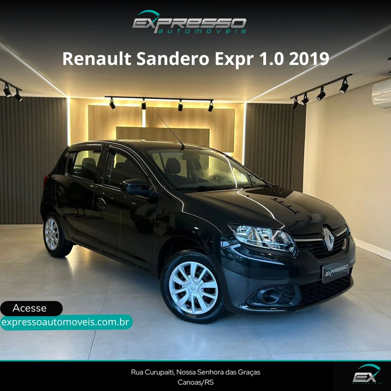 RENAULT SANDERO 2019 Usados e Novos