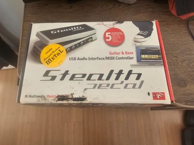 IK multimedia Stealth Pedal USB audio interface - Instrumentos musicais ...
