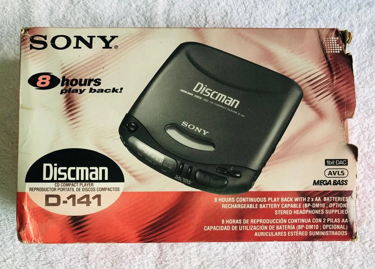 "discman" no Brasil