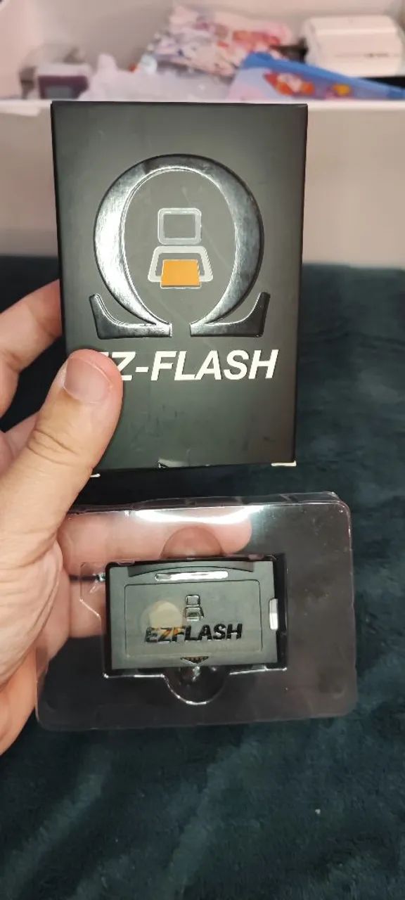 EZ Flash Omega - Cartucho Gameboy e Nintendo DS + Cartão 32gb ...