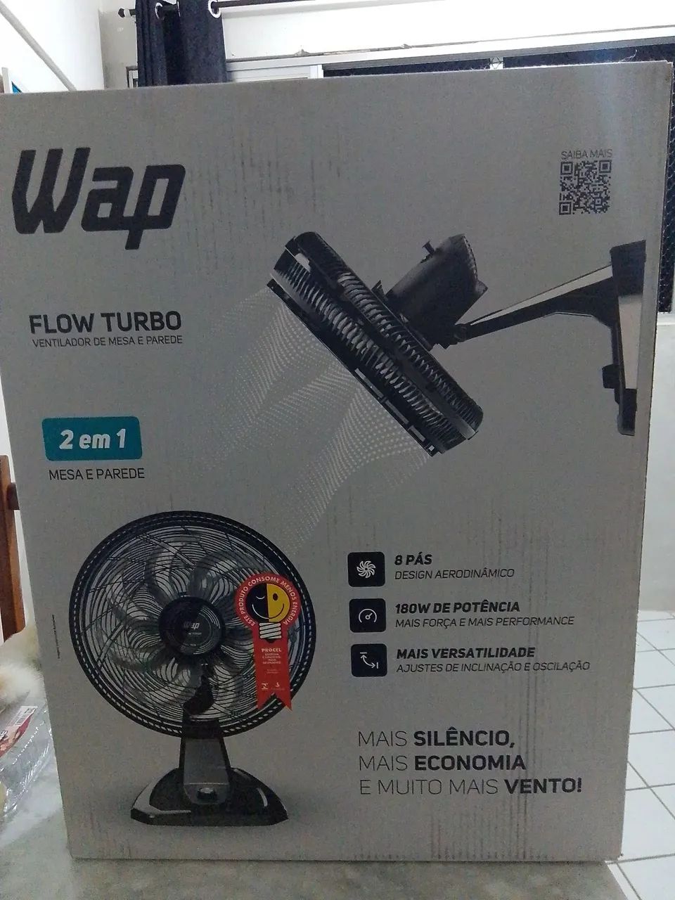 Ventilador WAP de Mesa e Parede 50cm FLOW TURBO - Ventiladores e ...