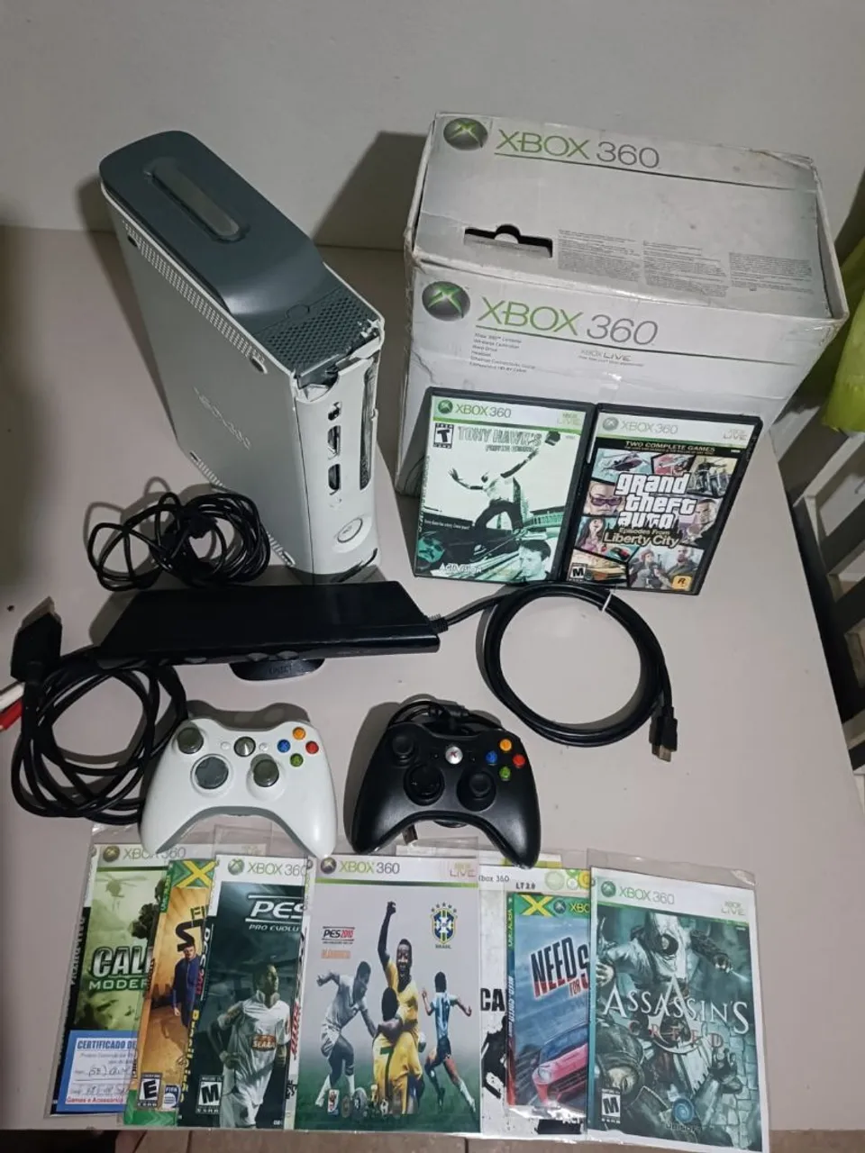 "xbox 360 fat" - Consoles de Vídeo Game no Brasil