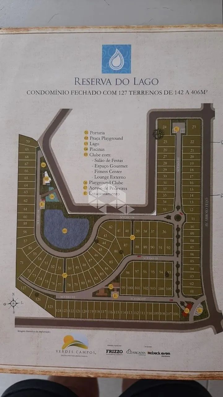 Terreno à venda no condomínio Reserva do Lago - Porto Alegre - Terrenos ...