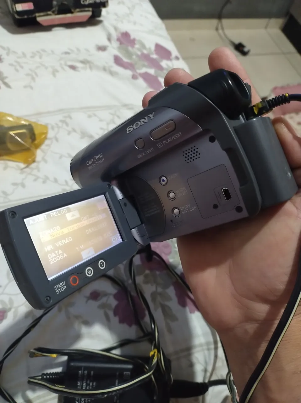 "filmadora sony antiga" - Câmeras e Filmadoras no Brasil