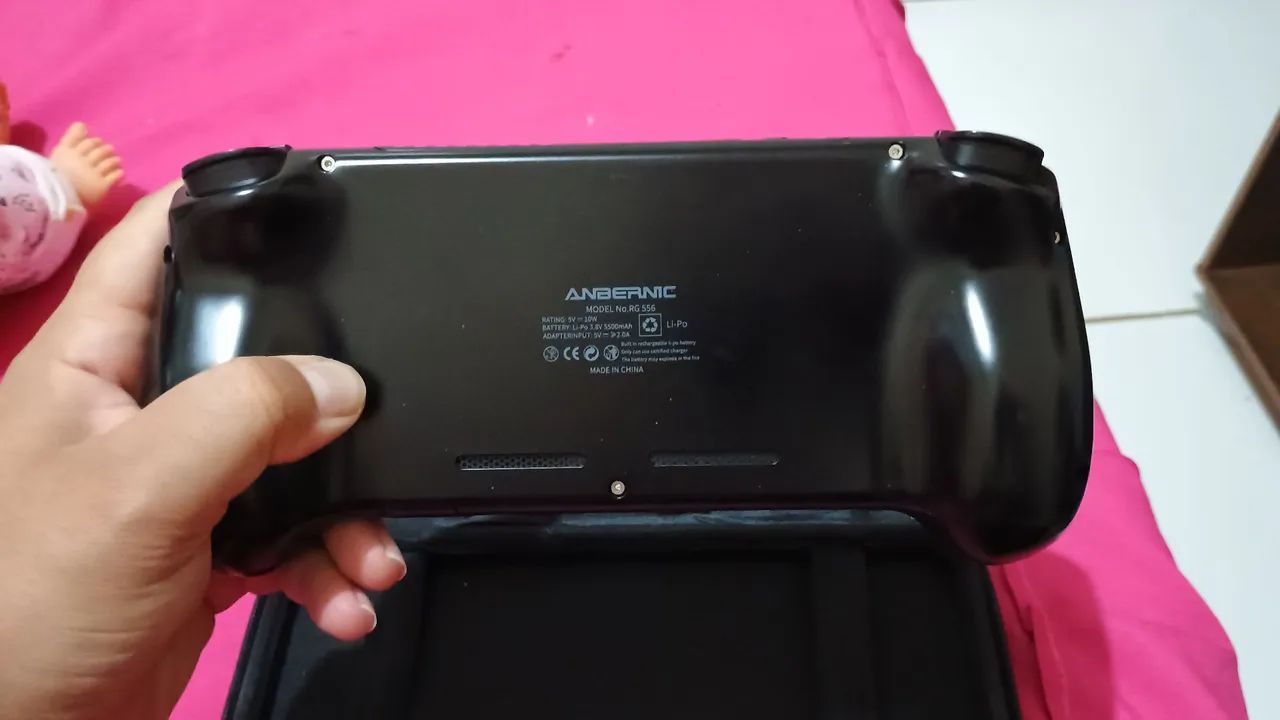 RG556 Ambernic + Micro SD 256gb - Consoles de Vídeo Game - Cerâmica ...
