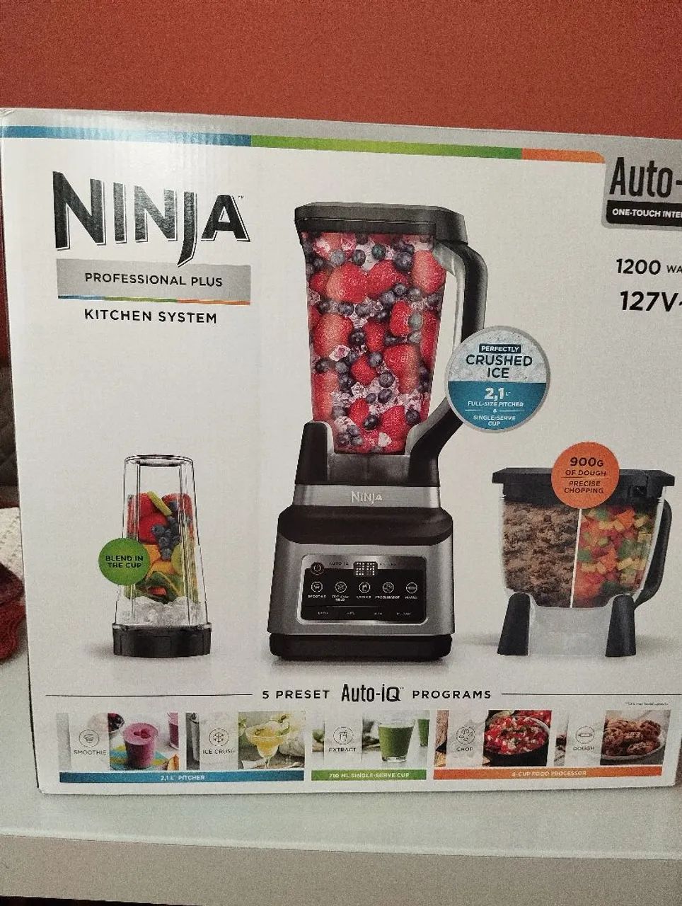Liquidificador Ninja Kitchen System 3 em 1 - Eletroportáteis Para ...