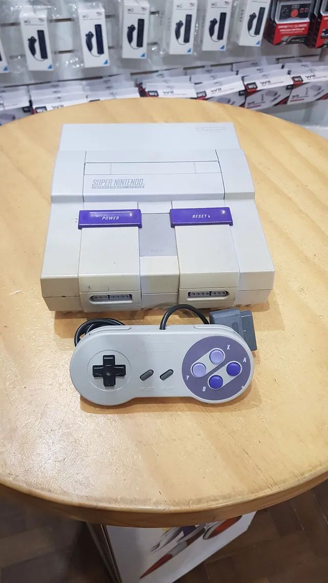 "super nintendo classic" no Brasil
