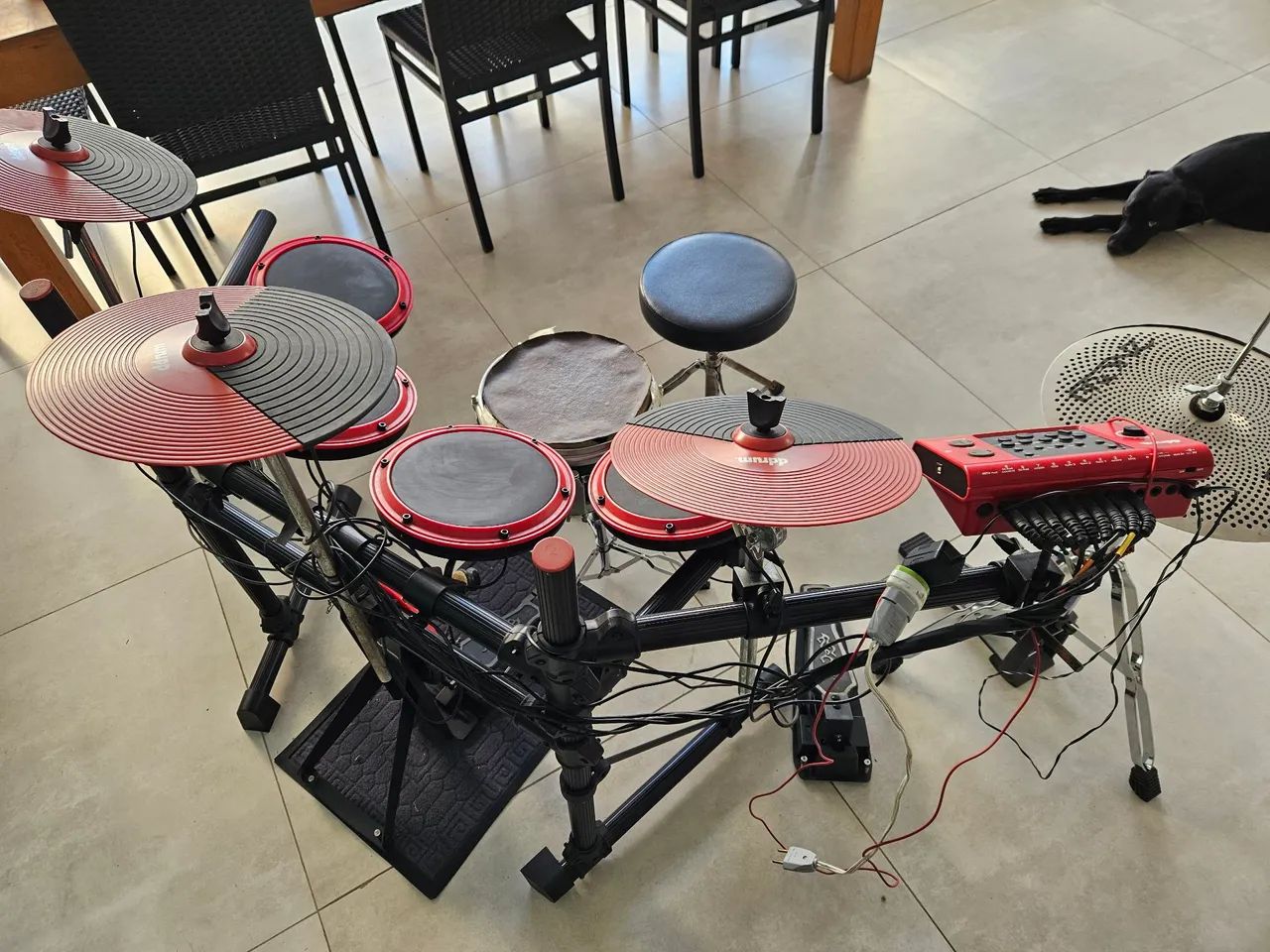 Bateria Eletrônica Ddrum dd1 + caixa e chimbal acústicos - Instrumentos ...