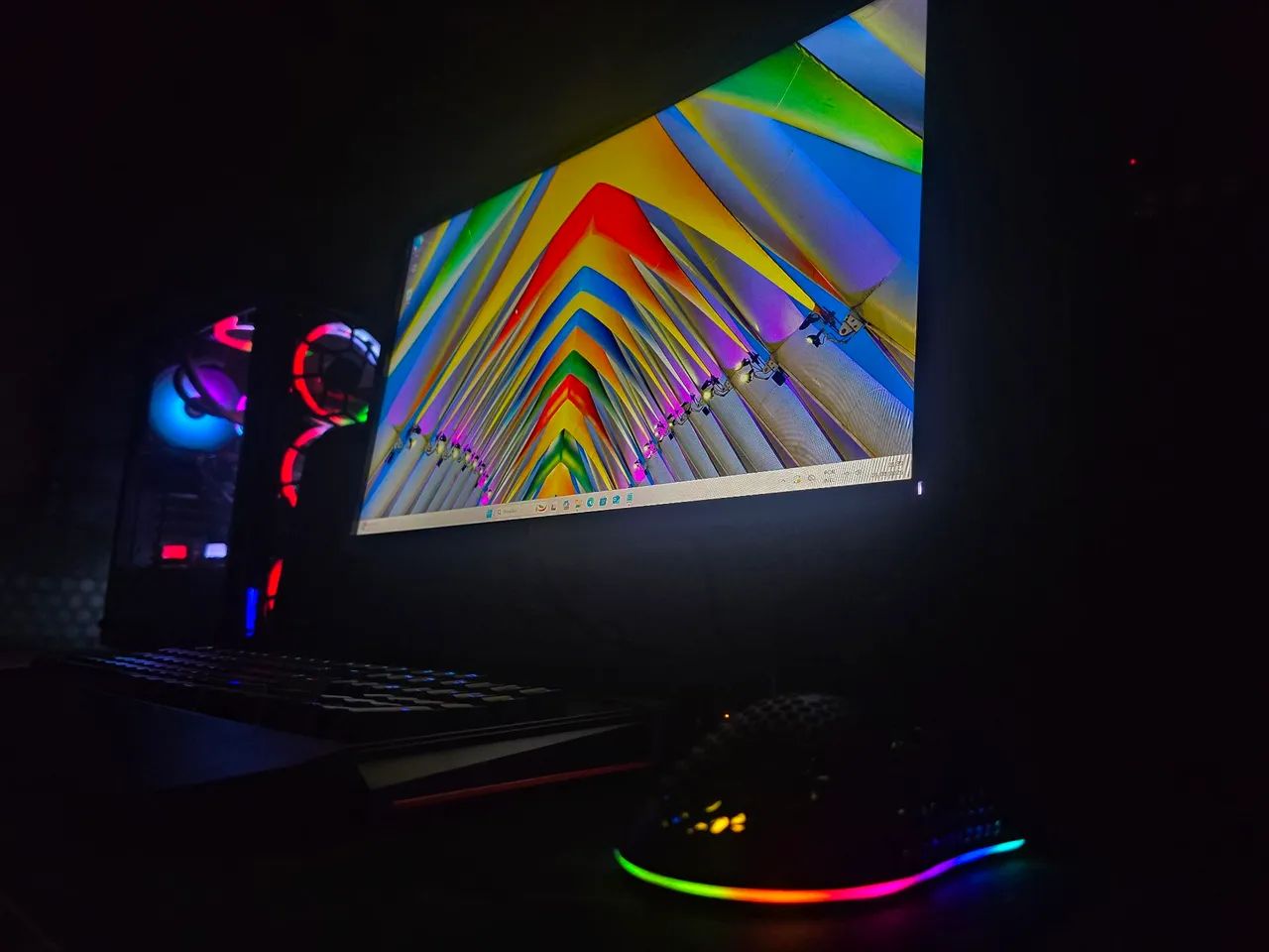 Computador Gamer Completo i7 RAM32GB RX580 - Computadores e Desktops ...